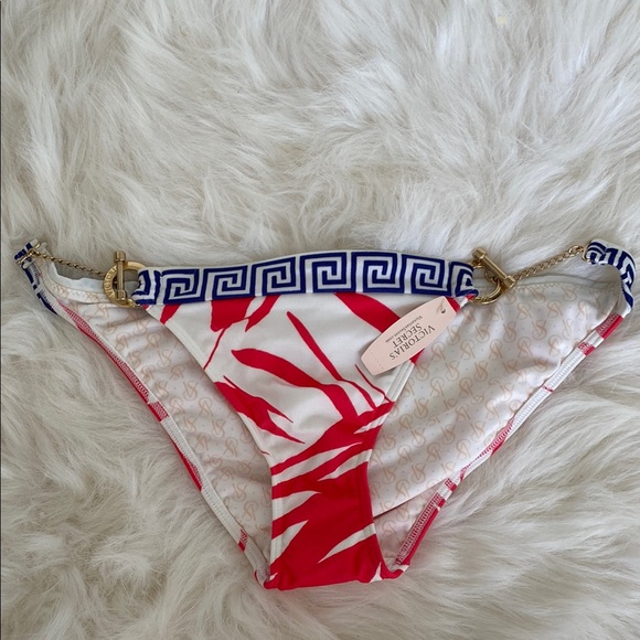 Victoria's Secret | Swim | Victorias Secret Greek Key Red And White ...